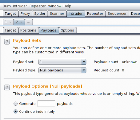 Burp Suite - How to Repeat a Request in a Loop - BinaryTides