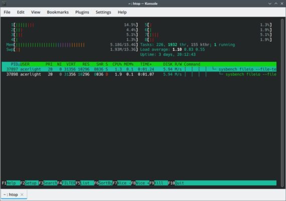 How To Test Benchmark Disk Io Speed With Sysbench In Linux Ubuntu Binarytides
