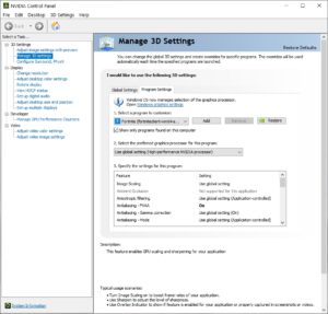 How to enable antialiasing in Fortnite in Performance Mode Rendering - BinaryTides